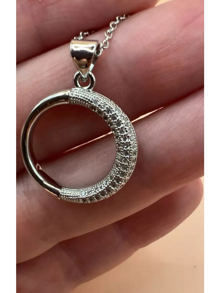 Колье, фианит