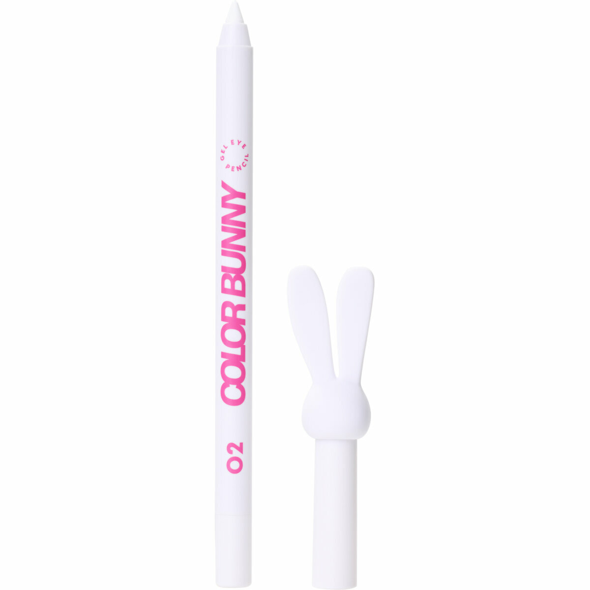 Карандаш гелевый для глаз Love Generation Color Bunny, тон 02 белый, 1,3 г