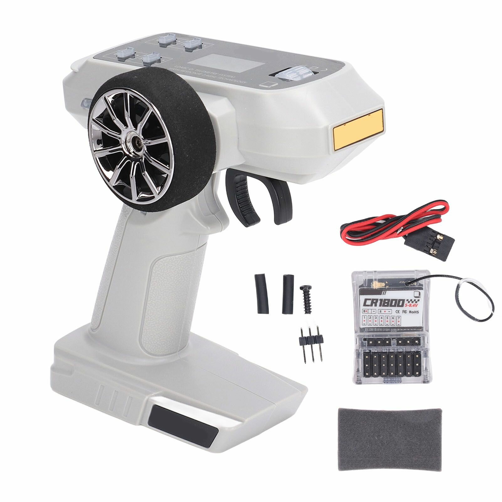 8-канальный радиопередатчик CT01 2,4 ГГц с приемником CR1800 5-84 В для модели лодочного танка с радиоуправлением