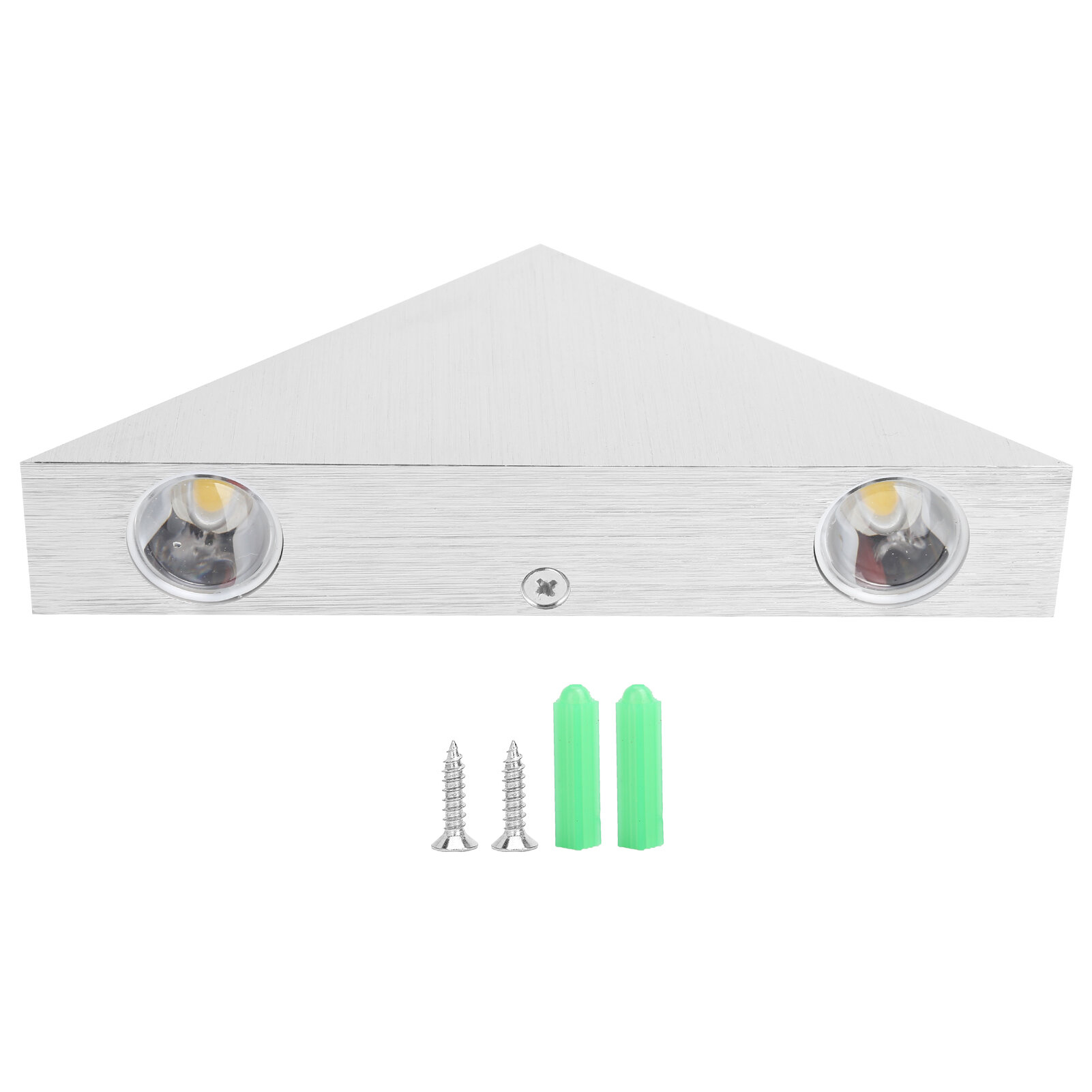 Треугольная настенная светодиодная светодиодная лампа для коридора Фоновая стена 9 Вт теплый белый свет 85–265V