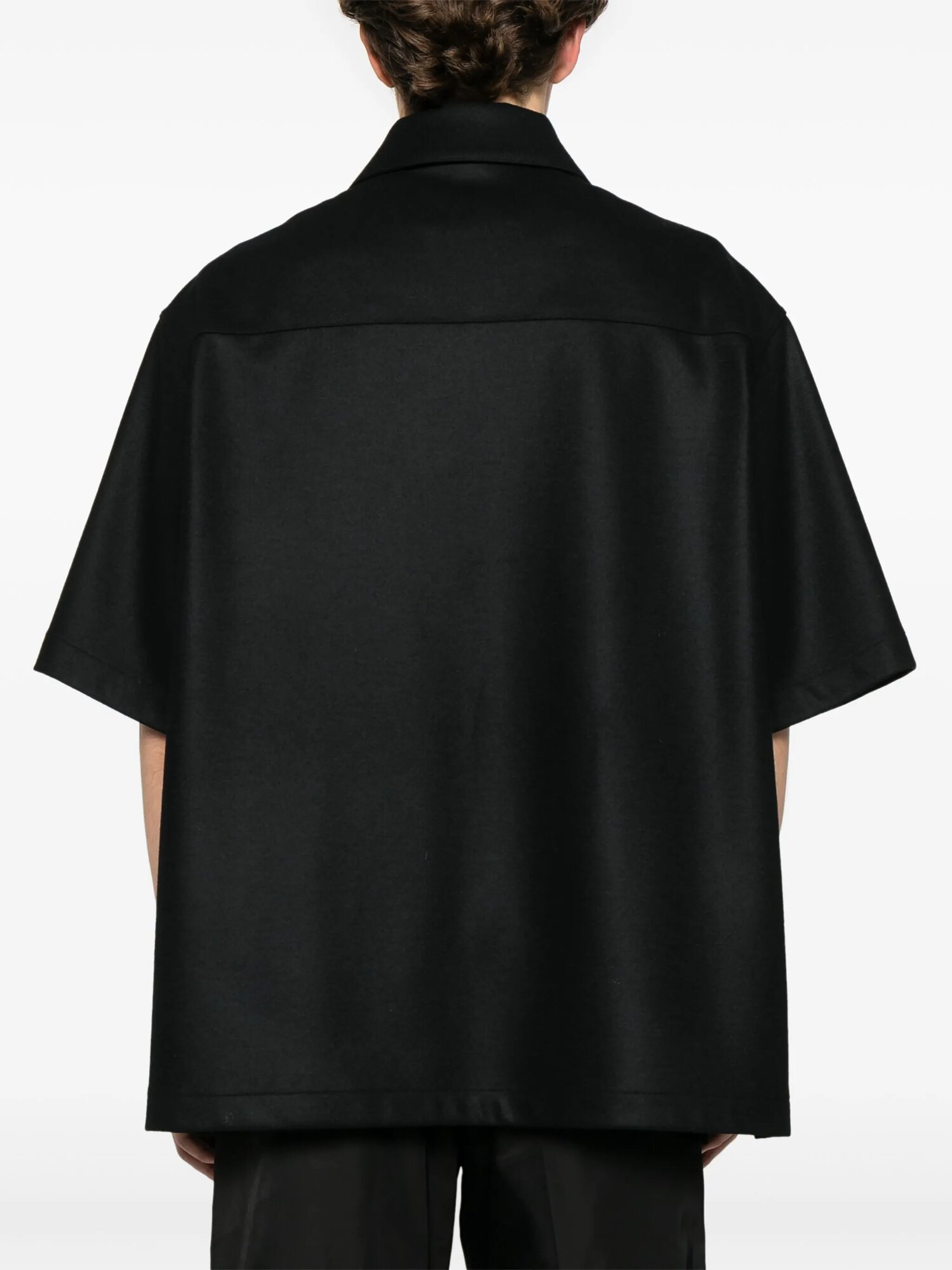 Рубашка Jil Sander, размер 46, black / black — фото 1