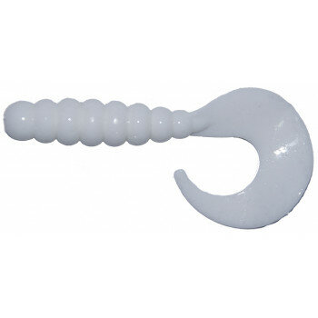 RUBICON Съедобная силиконовая приманка RUBICON Power Bait TWISTER-VIAL, 50mm, цвет 025 (10 шт)