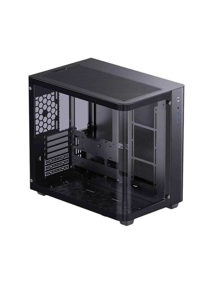 Корпус для ПК без БП JONSBO TK-3 Black, официальная гарантия