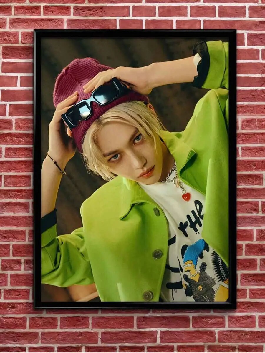 Плакат, Постер Stray Kids, 30*40 см (фотопанно, )