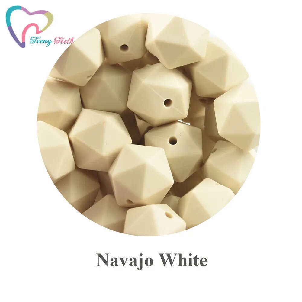 Силиконовые бусины Navajo White для прорезывания зубов