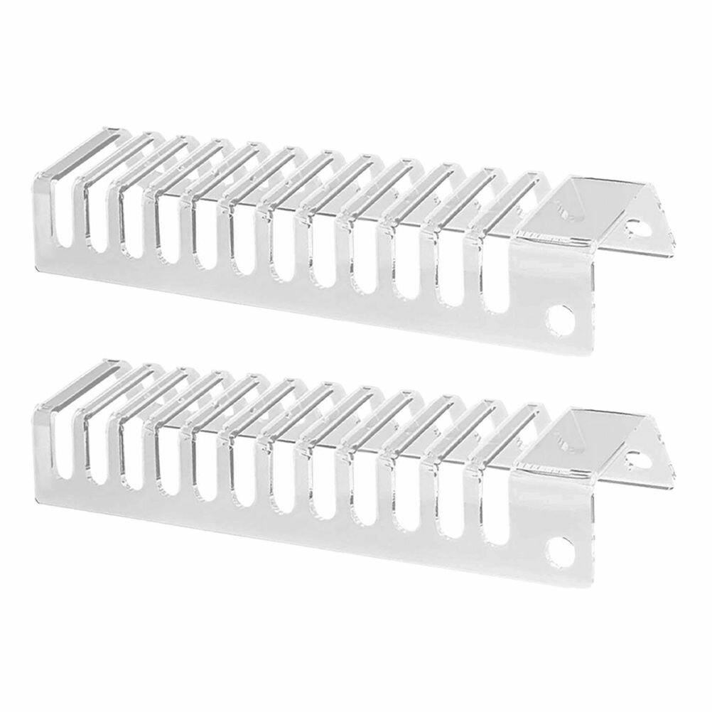 Прозрачная стойка для головных уборов, качественная сборка, объем комплекта 2, размер 35.00x10.50x5.00 см**