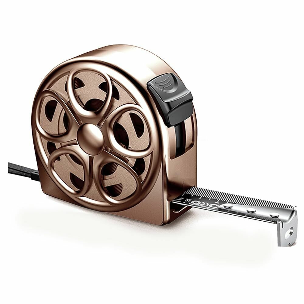 Многофункциональная рулетка из нержавеющей стали с лазерной гравировкой и водоотталкивающим покрытием, 3м, 16мм