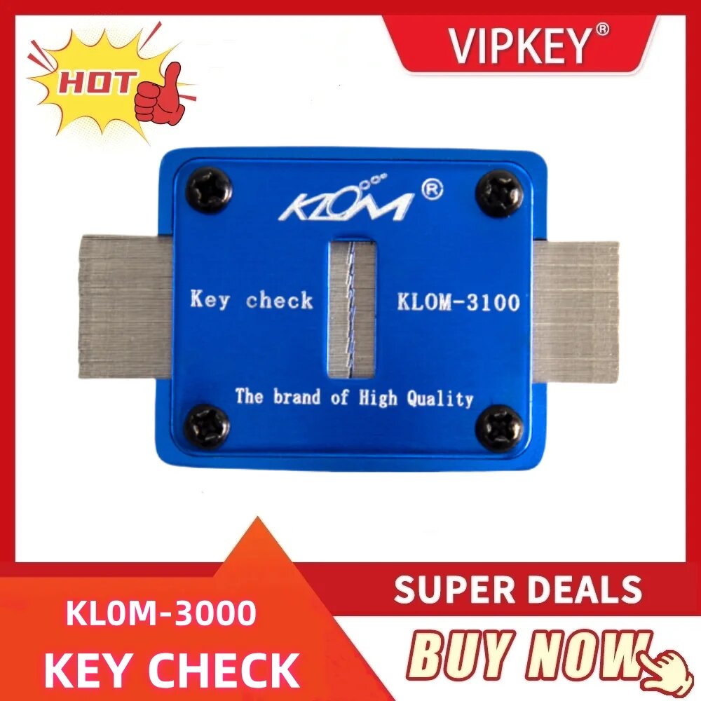 VIPKEY KLOM-3100 проверка ключей
