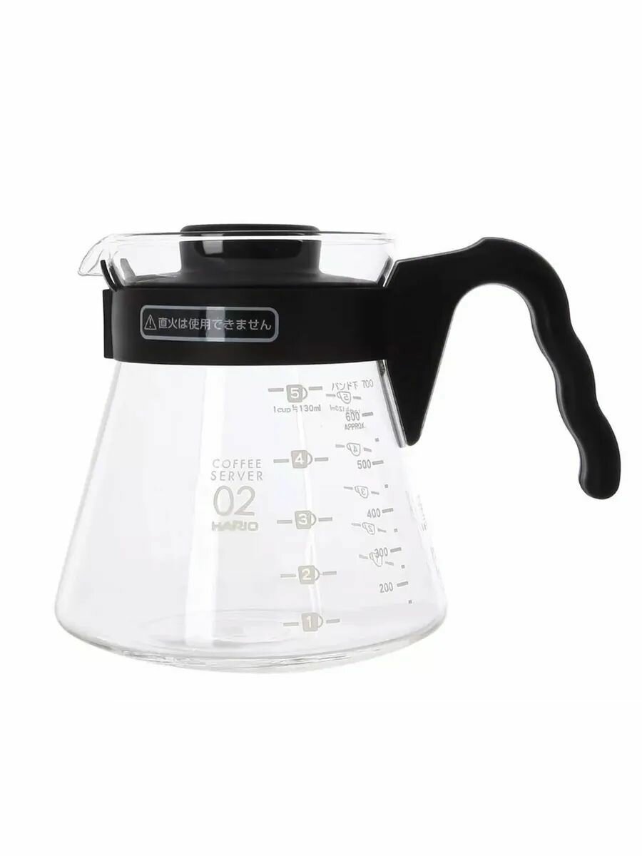 Чайник HARIO V60 VCS-02B 700мл размер 02 для заваривания кофе, чая