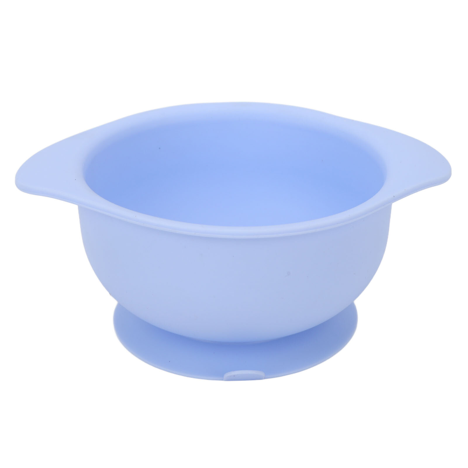 Силиконовая чаша с высокой температурной устойчивостью к высокой температуре против детей пожилой светло -голубой