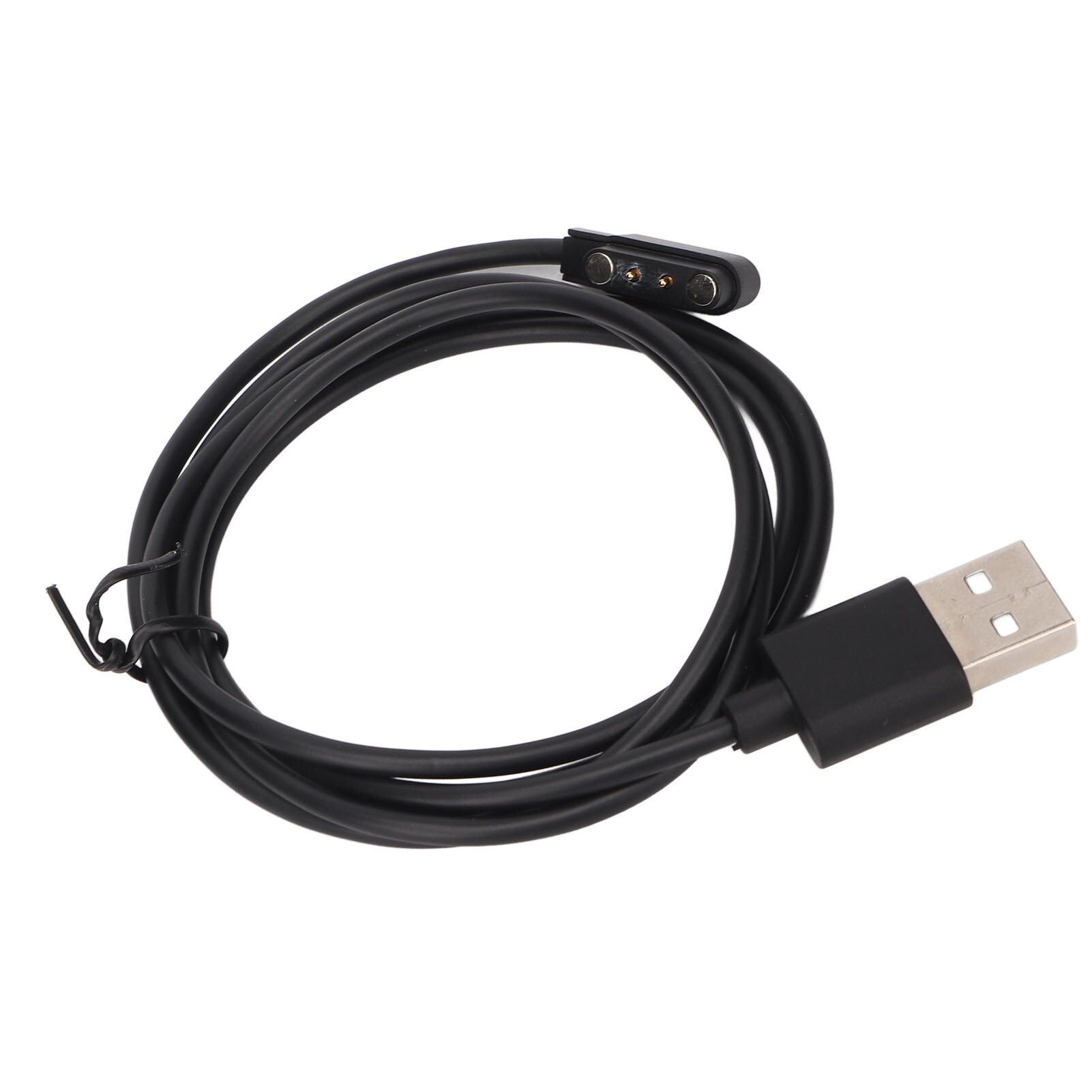 Charger Replacement for Keep B3 Smartwatch USB to Magnetic 2 Pin Charging Cable Cord Smart Bracelet 3.3ft Black