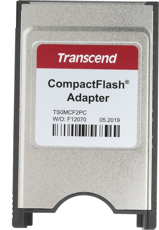 Карта памяти Карт-ридер Адаптер Transcend Compact Flash to PCMCIA TS0MCF2PC