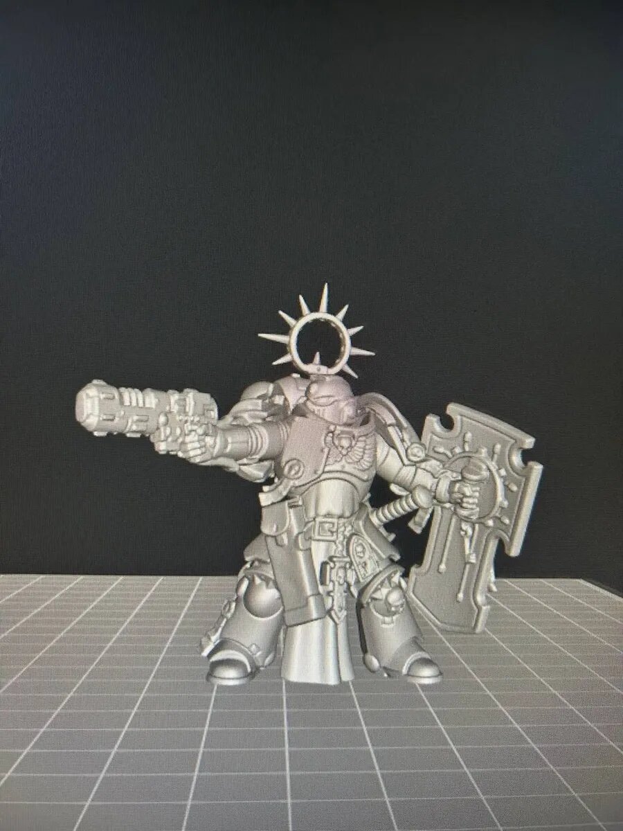 Миниатюры Warhammer 40000 - Lieutenant