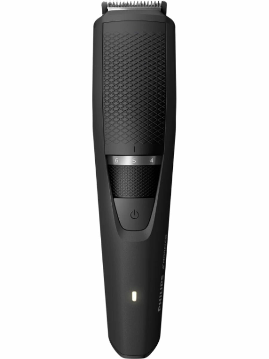 Триммер Philips BT3210/41 для бороды, сухое бритье, 10 установок длины 0,5-10 мм, черный