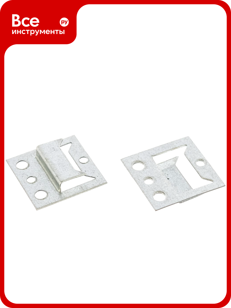 Кляймер Tech-Krep/Zitar крепеж для вагонки 3 мм 45 шт - пакет 104038