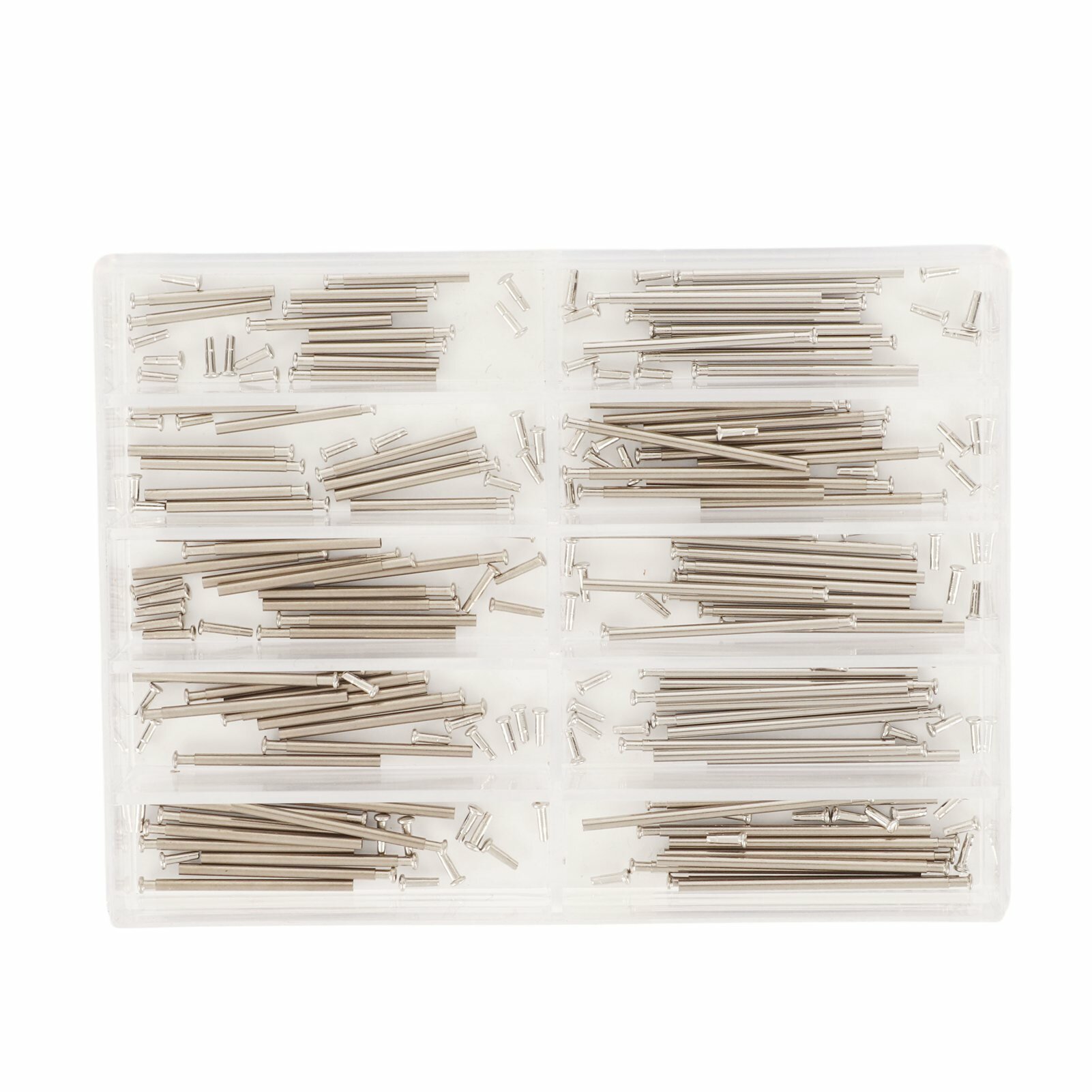 Застежка ремешка для часов Трубка Фрикционный штифт из нержавеющей стали Нажимные стержни Шпильки Заклепки Концы Ремонтный аксессуар