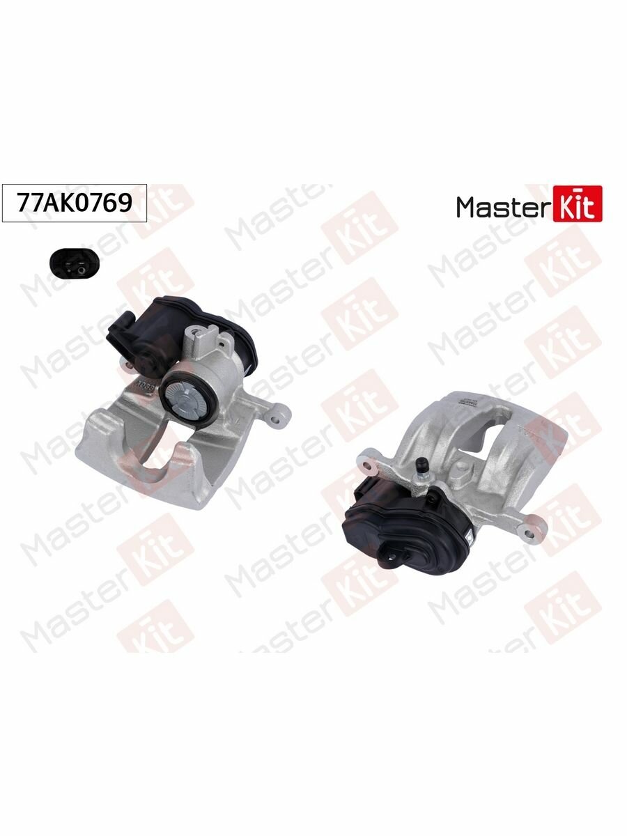 Тормозной суппорт задний левый MASTERKIT 77AK0769 для а/м Volkswagen Touareg, AUDI Q7 / Фольксваген Туарег, Ауди Ку7