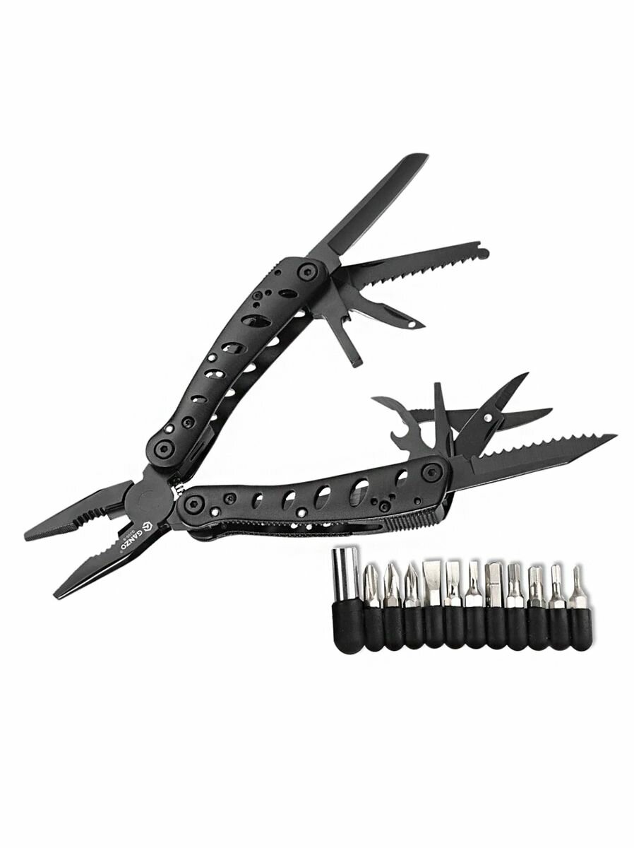 Тактический мультитул туристический Ganzo G205-B (25 в 1), G205-B