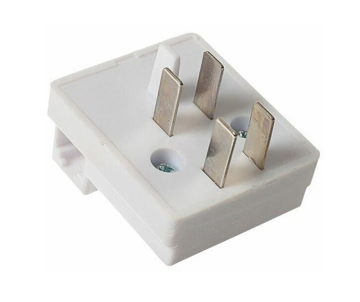 Электро вилка переходник телефонный ЛОТ 2 шт