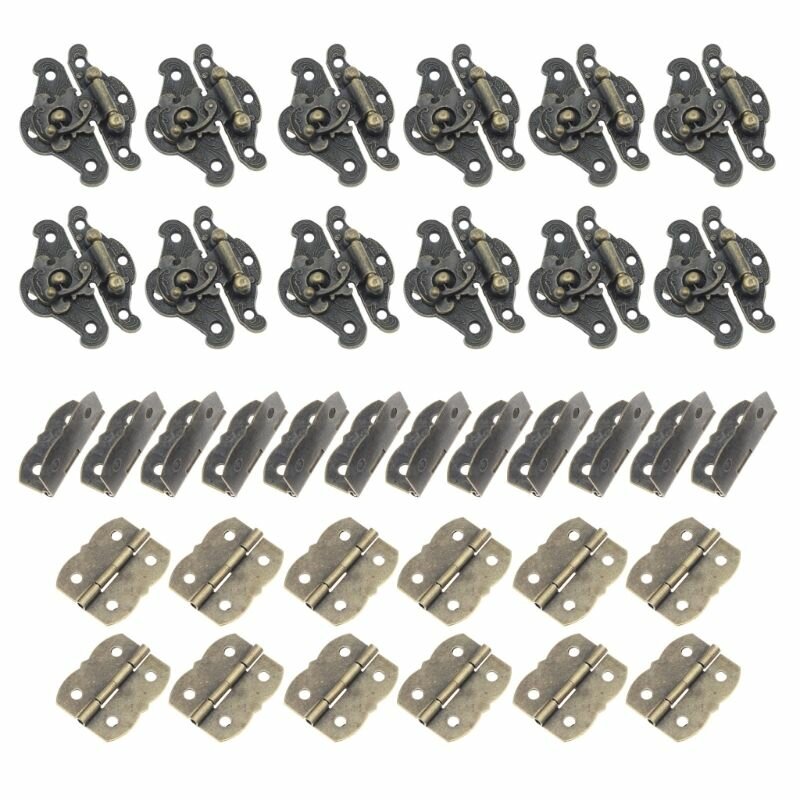 Старинный навесной замок, петля в форме бабочки, декоративный замок