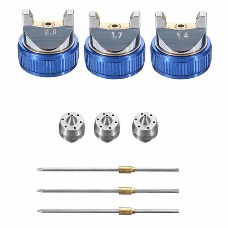Набор насадок для аэрографа 1.4/1.7/2.0 мм
