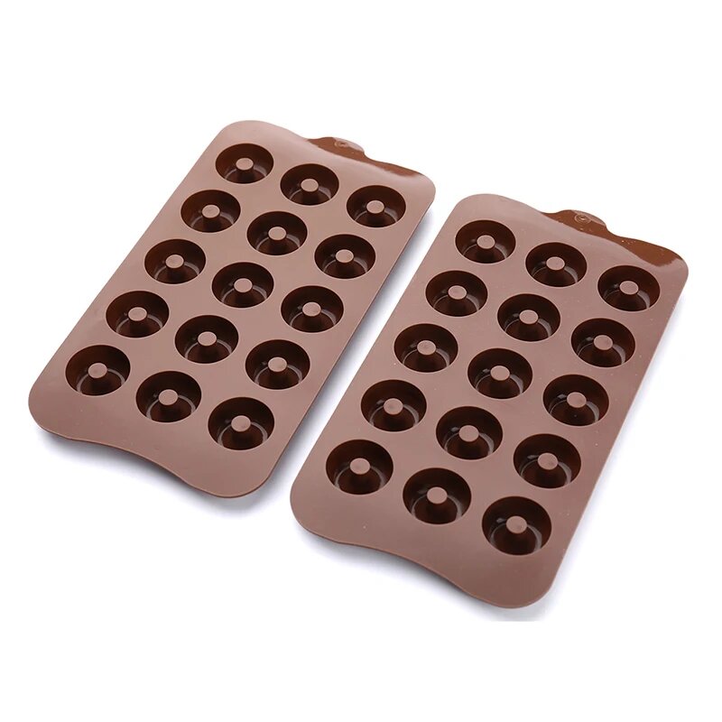 Форма для пончиков JCSYFAC 3D silicone 15 ячеек