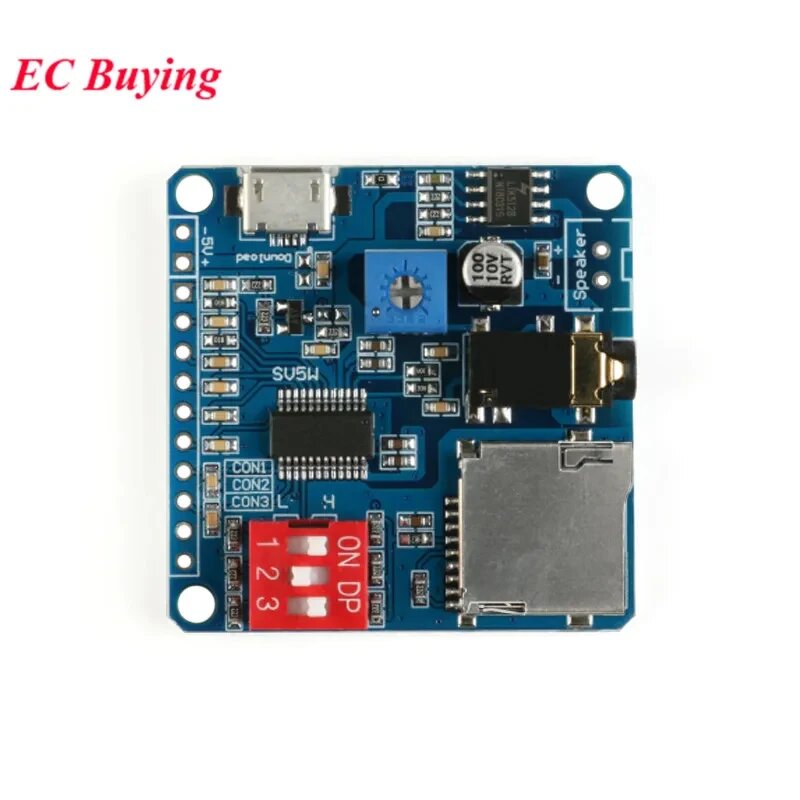 MP3-модуль DY-SV5W для Arduino, Цвет: 1 piece