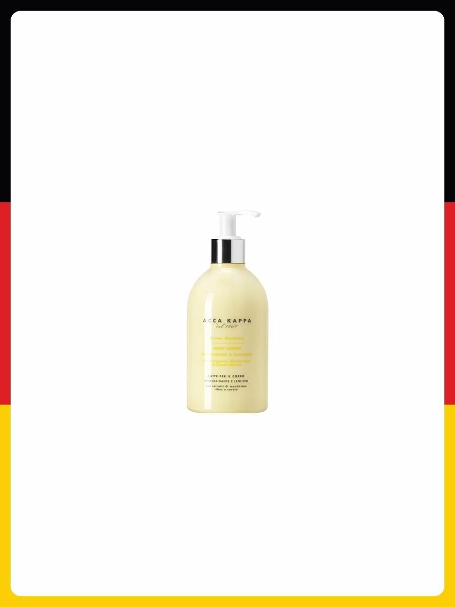 Лосьон для ухода за кожей Acca Kappa Green Mandarin, 300мл