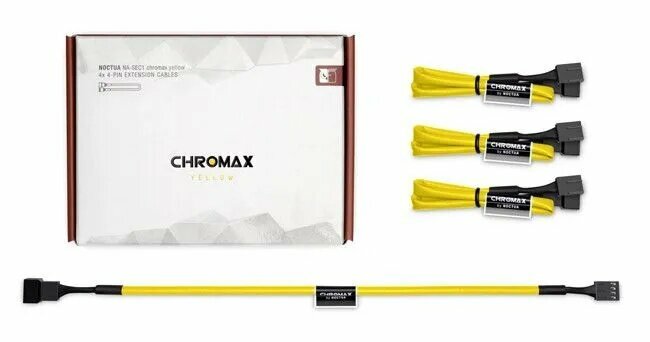 Noctua Удлинитель кабеля, желтый