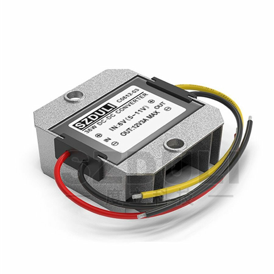 Универсальный Квадроцикл-Скутер Постоянного Тока с Повышающим Преобразователем Напряжения от 6 В до 12 В, Регулятор