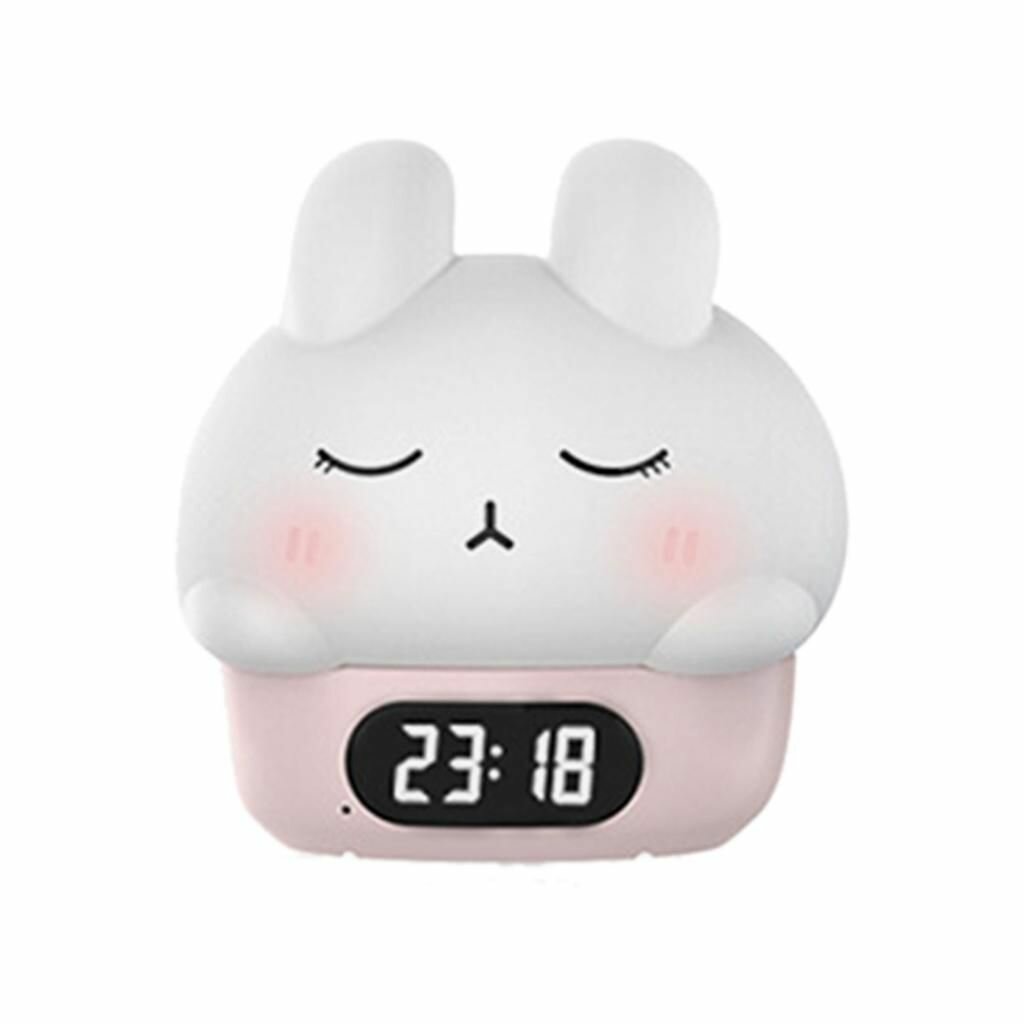 Будильник-кролик с ночником и функцией тренировки сна
