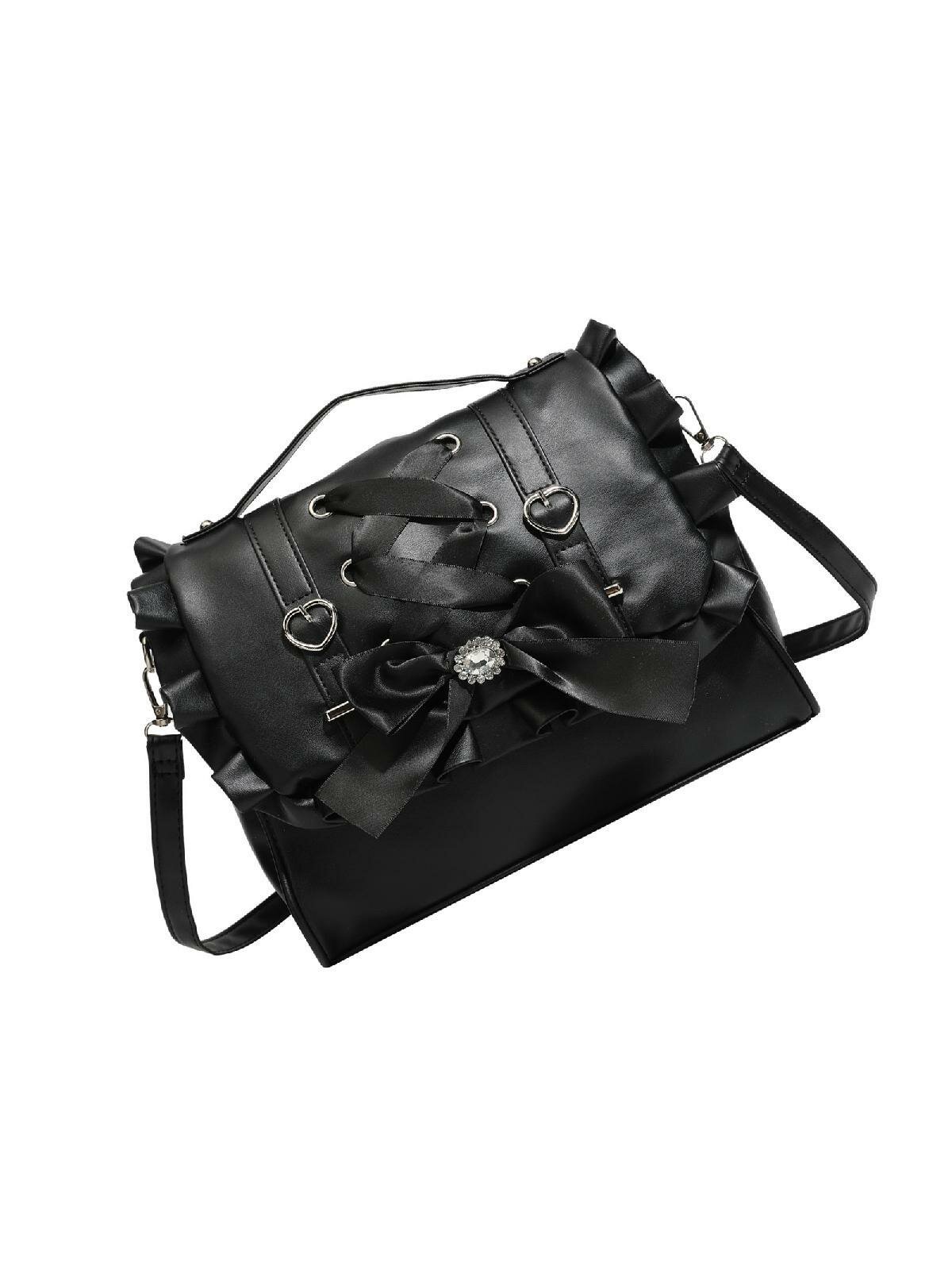 Регулируемое плечо И Съемный Рюкзак strapan1, Вдохновленная Мной Сумочка Через Плечо С Бантиками В Виде Сердечек, Сумка Для Хранения