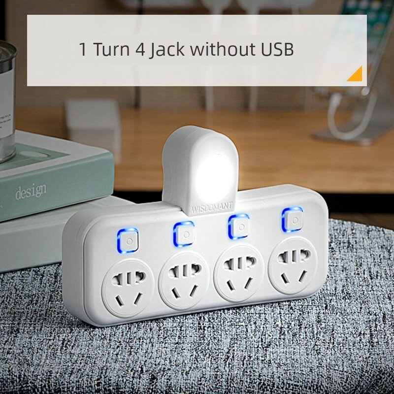 Многорозеточный конвертер из чистой меди с круглыми отверстиями, независимыми выключателями, платой для подключения