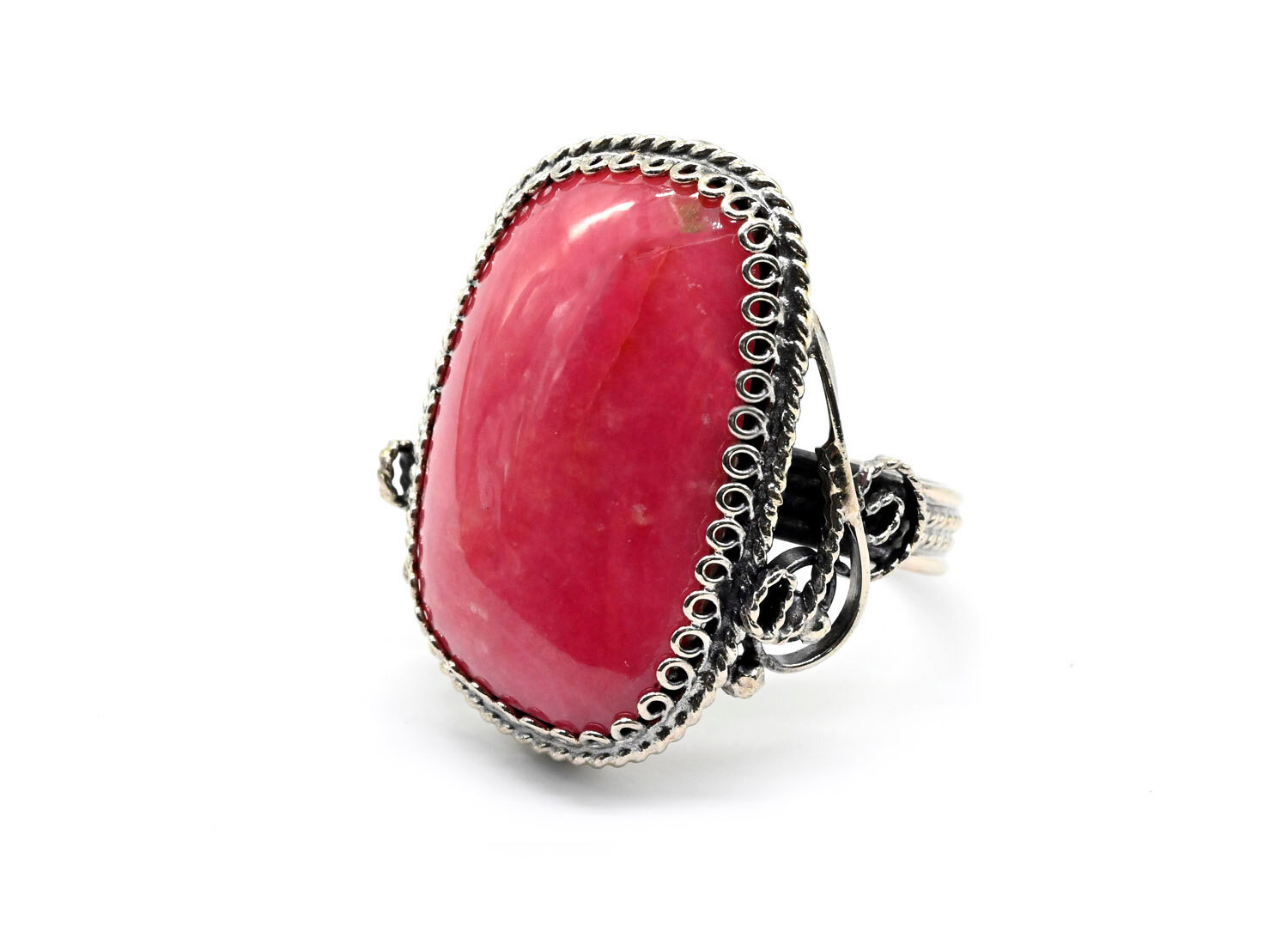 Кольцо, родонит
