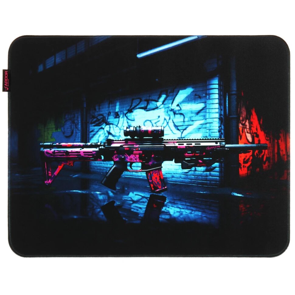 Коврик ARDOR GAMING Replica AR-15-2 разноцветный, 450 мм x 350 мм x 4 мм