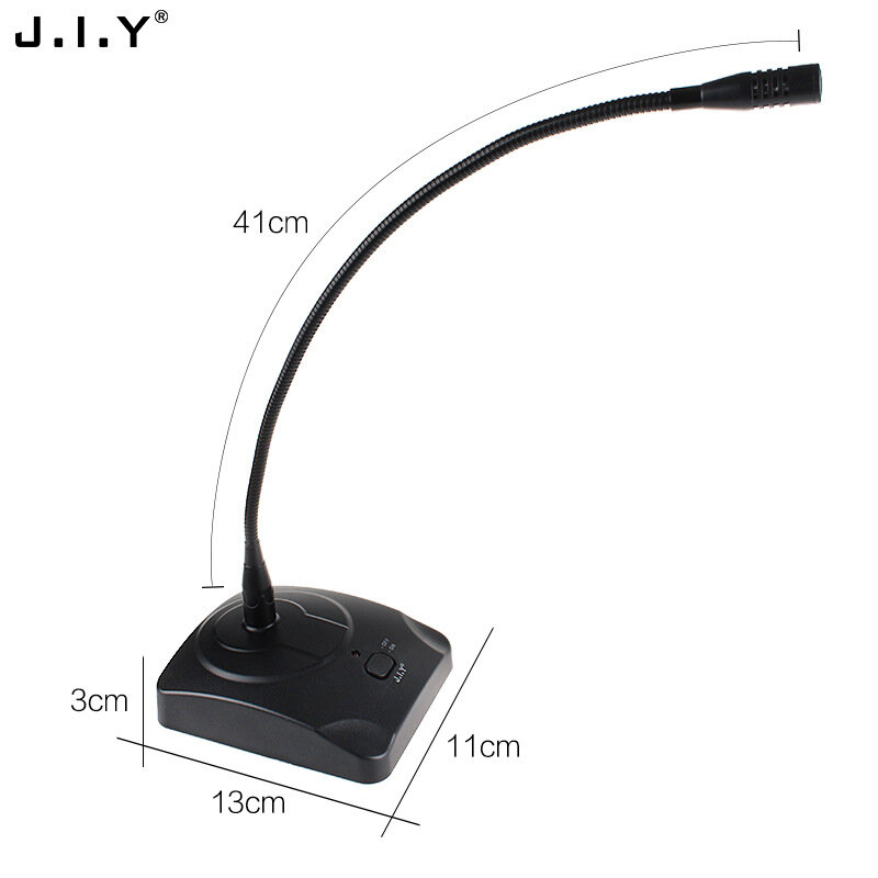 Проводной микрофон с гибкой стойкой для деревенской коммуникации, трансляций, конференций, аудио, уличный динамик, караоке, конденсаторный компьютерный микрофон