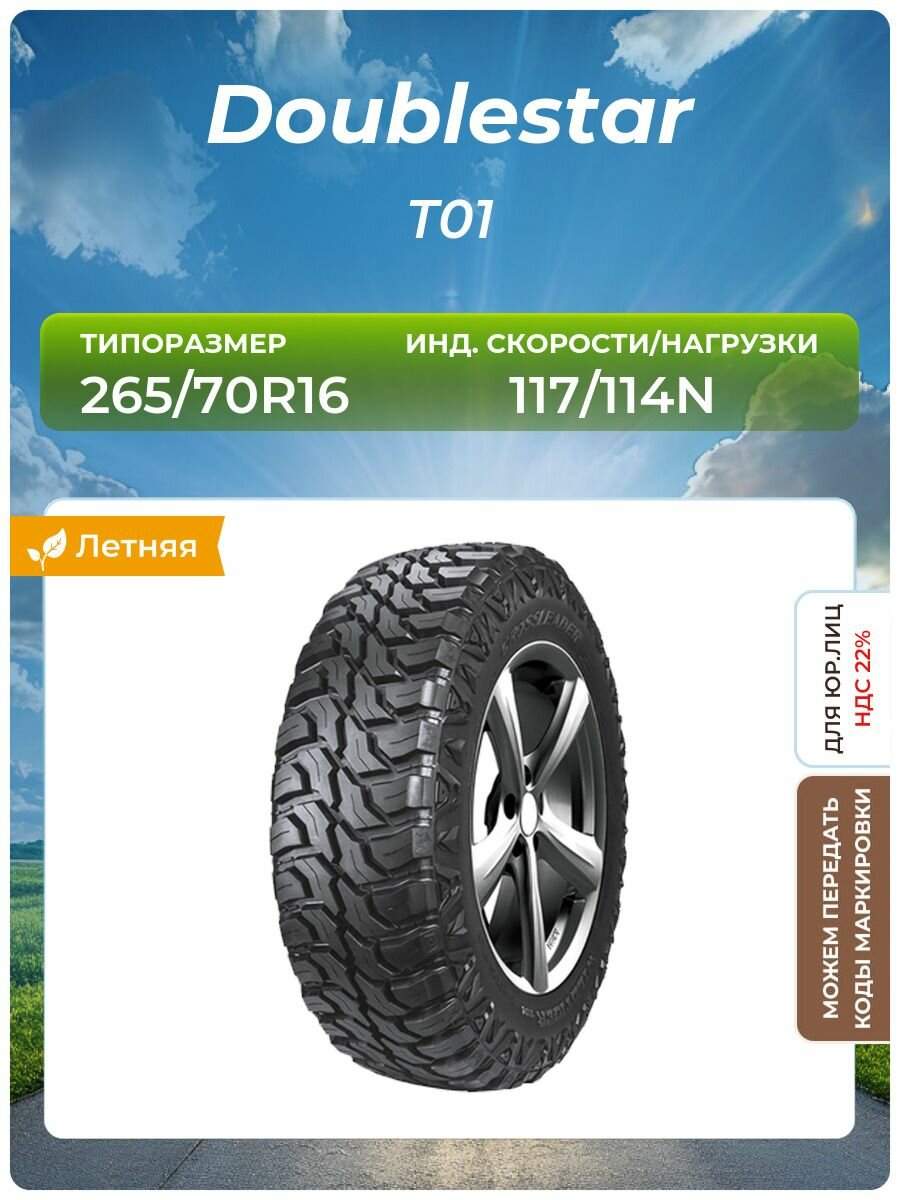 Шина Doublestar T01