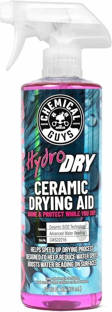 Очиститель кузова Chemical Guys HydroDry Ceramic Drying Aid Quick Detailer