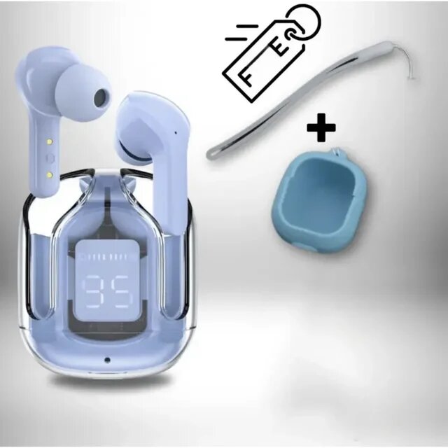 (В комплект поставки наушников входят защитный чехол и ремешок) Игровые наушники T2 TWS, Bluetooth 5.3, шумоподавление, высококачественное стереозвучание HiFi.