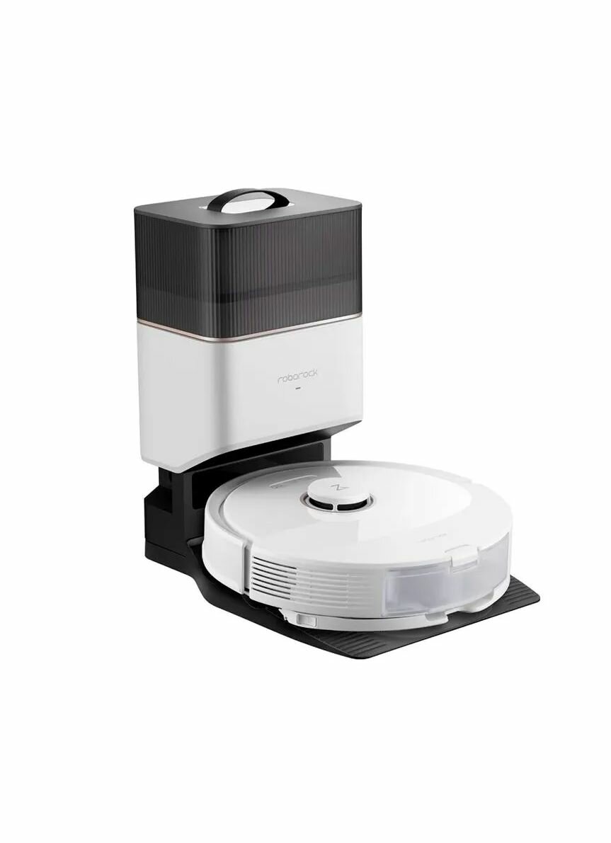 Робот-пылесос Roborock Q8 Max Plus (White) HEPA, Для влажной чистки, Для уборки пола, Global
