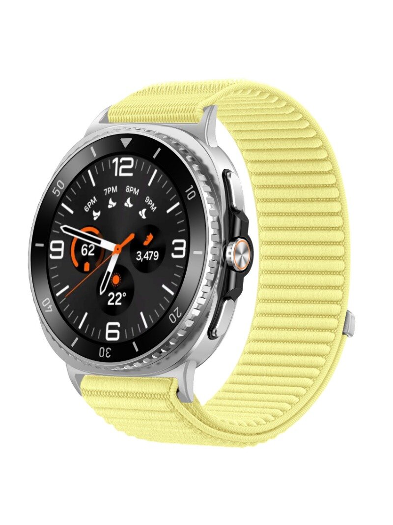 Горный нейлоновый плетеный ремешок, подходящий для Samsung watch9/8/8 classic 46mm, Galaxy Ultra2 47mm Ремень часов