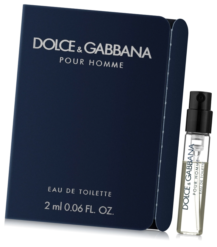 Туалетная вода для мужчин Dolce & Gabbana Pour Homme 2 мл сэмпл - Дольче Габбана Дольче Энд Габбана Пур Хом