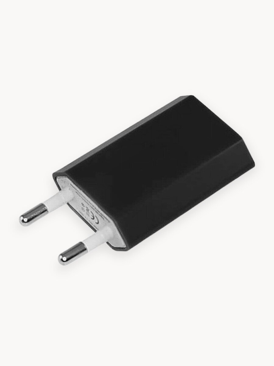 Сетевое зарядное устройство Rexant USB для iPhone/iPad 1000 mA черное