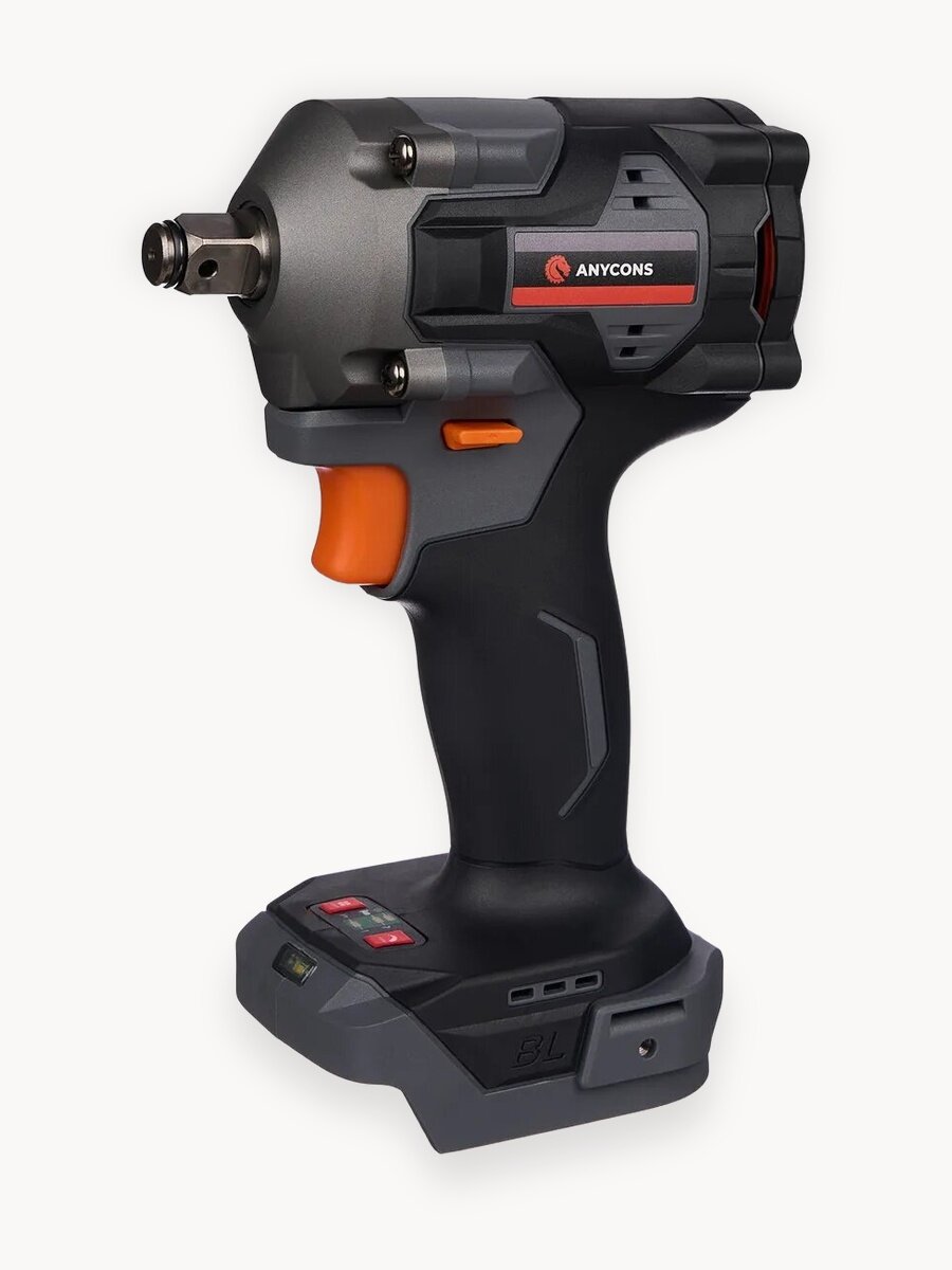 Бесщеточный ударный гайковерт Anycons AC-SD-380, 380Нм, 21В, без акб, AC-SD3800