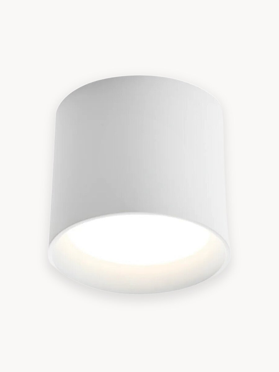 Спот потолочный Nova NV-008 GX53 спот цилиндр белый без лампы