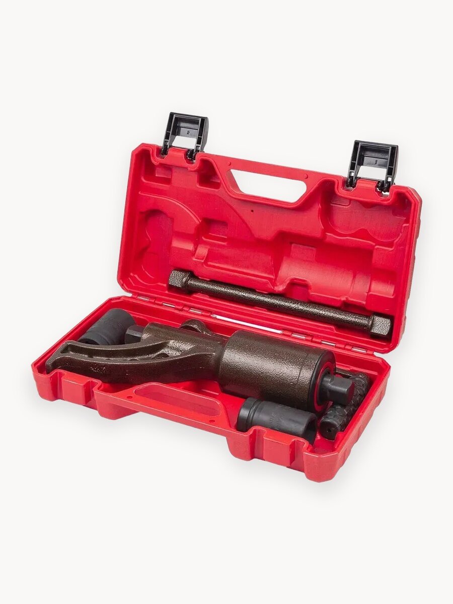 Гайковерт ручной с редуктором 1" с головками в комплекте