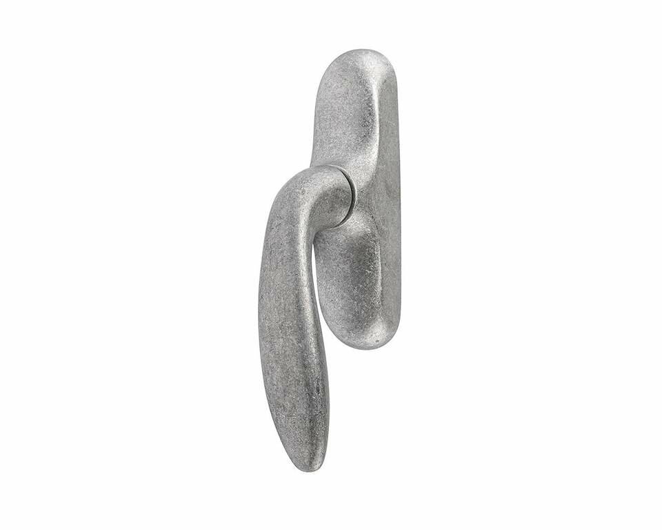 Ручка оконная 1001.00 с блокиратором, неокраш.