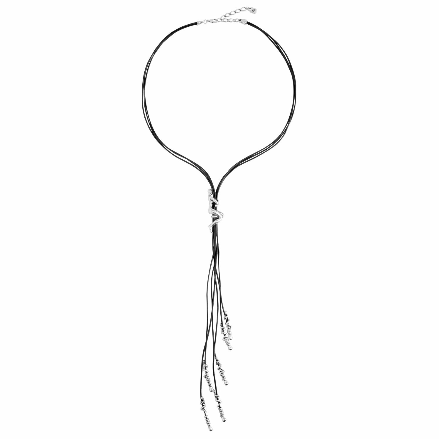 Колье, кожа