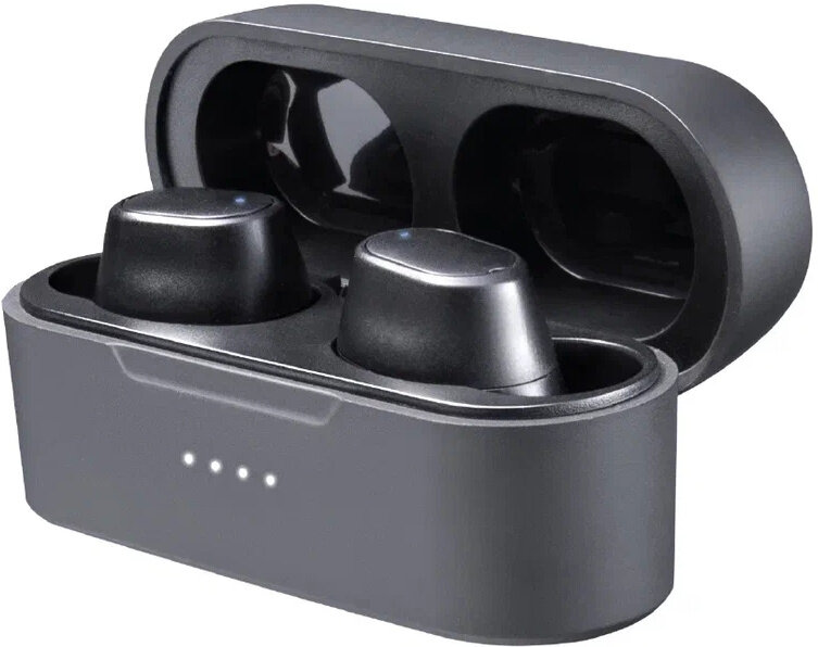 Наушники Deppa Air Ultima, Bluetooth, внутриканальные, черный [44199]