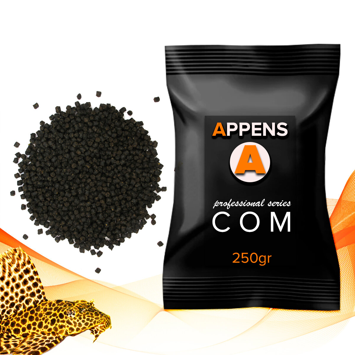 СОМ, 250гр - тонущий корм для сомов и донных рыб